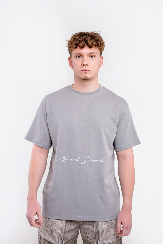 Manuel Domain “GREY” Oversized T-shirt - manueldomain.co